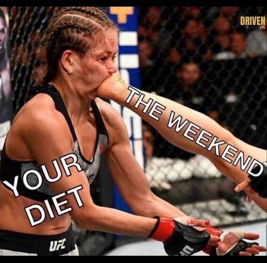 Your diet VS. The weekend – Why Not LAUGH